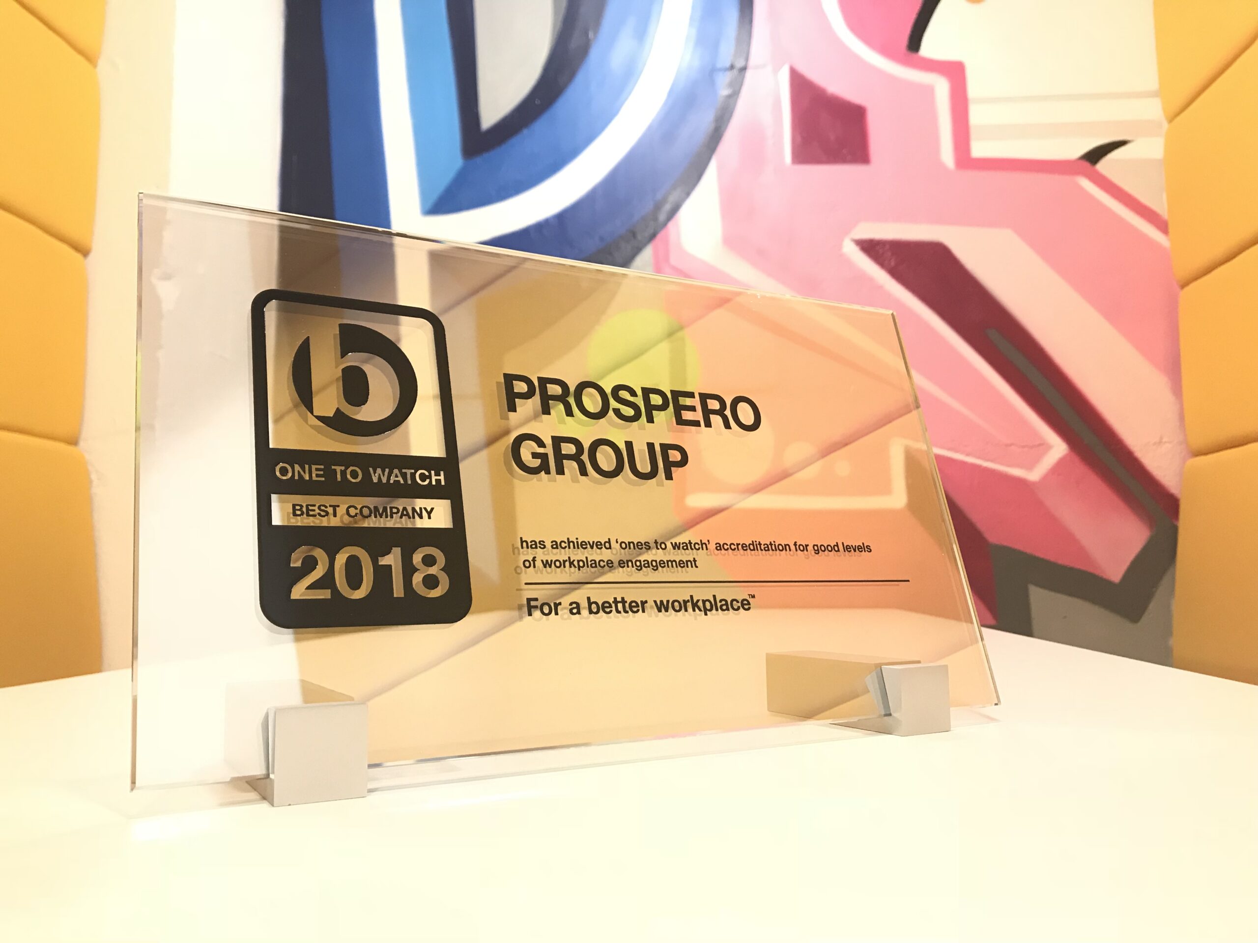 Prospero Group - Best Companies To Work For 2018